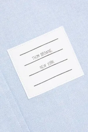 Thom Browne Cottonpiqué Shirt - Light Blue