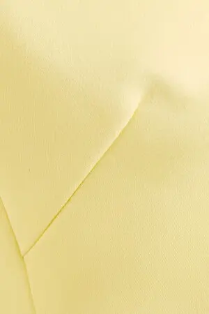 LEO LIN Chloe Satin Mini Dress - Yellow