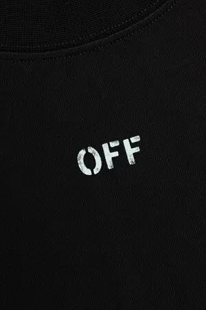 Off-White Printed Cottonjersey Tshirt - Black