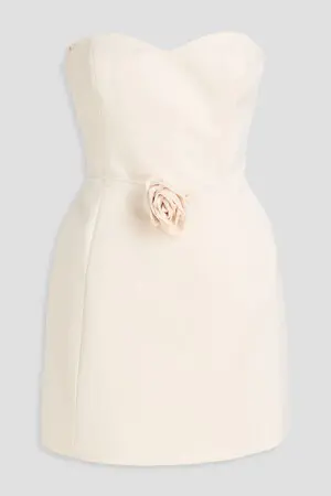 LEO LIN Rosalie Strapless Mini Dress - Ivory