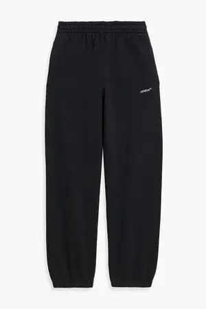 Off-White French Cottonterry Sweatpants - Black