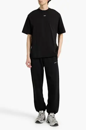 Off-White French Cottonterry Sweatpants - Black