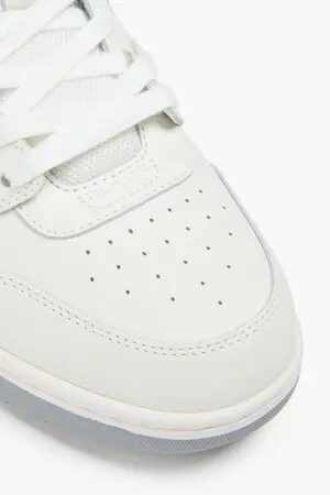 Off-White Out Of Office Leather Sneakers - Sky Blue
