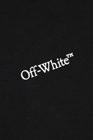 Off-White Printed Cottonjersey Tshirt - Black