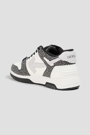 Off-White Out Of Office Textured Leather Sneakers