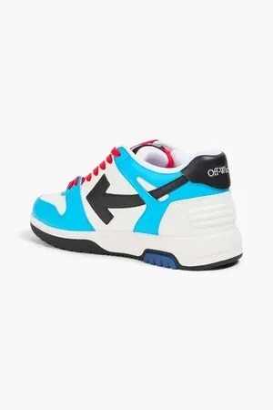 Off-White Out Of Office Leather Sneakers - Azure