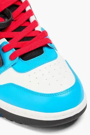 Off-White Out Of Office Leather Sneakers - Azure