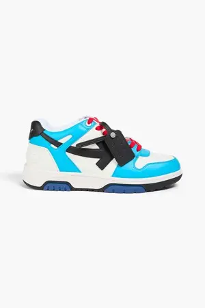 Off-white Perforated Sneakers For Men