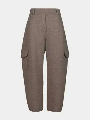 LISA YANG Azaria Cashmere Trousers - Brown