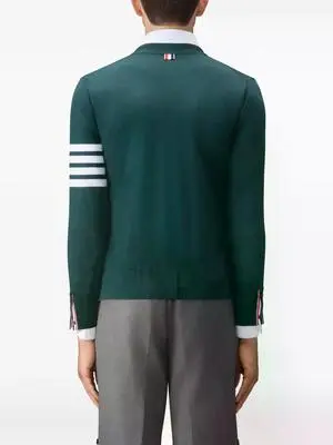 Thom Browne 4-bar V-neck Cardigan