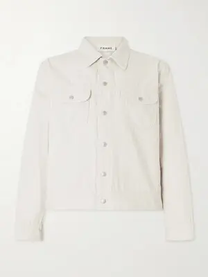 Frame Button Detailed Jackets For Men