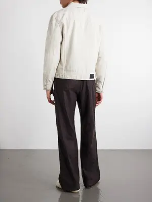 FRAME Cotton Trucker Jacket - Neutrals