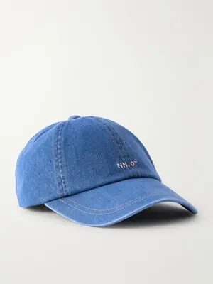 Nn07 Logo-embroidered Baseball Cap - Blue