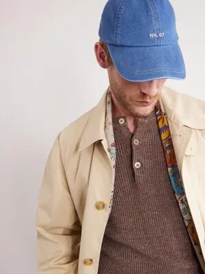 Nn07 Logo-embroidered Baseball Cap