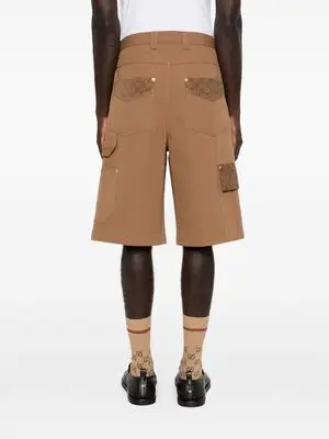 Gucci Gg-motif Multiple-pocket Shorts