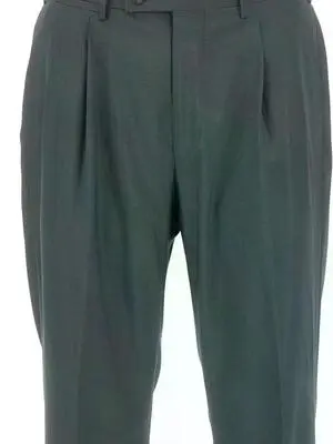 Corneliani Pleated Trousers - Green
