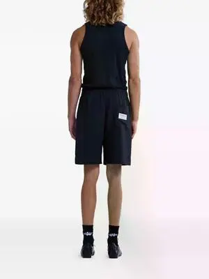 NEW AMSTERDAM SURF ASSOCIATION Logo-patch Drawstring Shorts