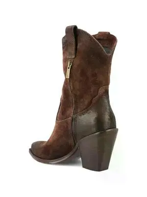 JE T'AIME MILANO|WOMAN Suede Western Boots
