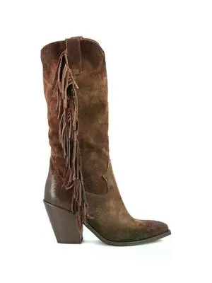 JE T'AIME MILANO|WOMAN Fringed Suede Boots