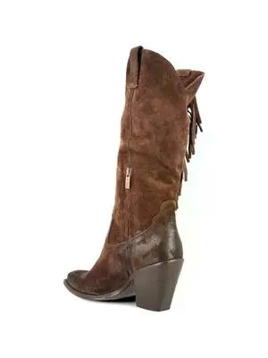 JE T'AIME MILANO|WOMAN Fringed Suede Boots