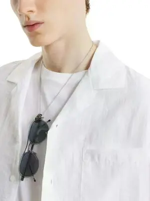 Maison Kitsuné Camp-collar Short-sleeve Shirt