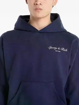 Sporty & Rich Logo-print Hoodie