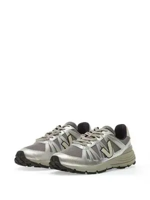 VEJA Salar Metallic-effect Sneakers - Silver