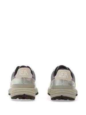 VEJA Salar Metallic-effect Sneakers - Silver