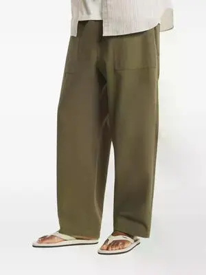 Maison Kitsuné Drawstring Waistband Trousers