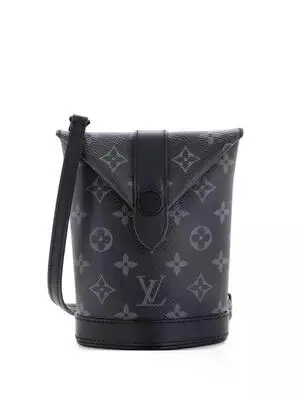 LOUIS VUITTON Envelope Pouch Monogram Eclipse Canvas Shoulder Bag