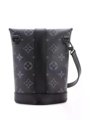 LOUIS VUITTON Envelope Pouch Monogram Eclipse Canvas Shoulder Bag