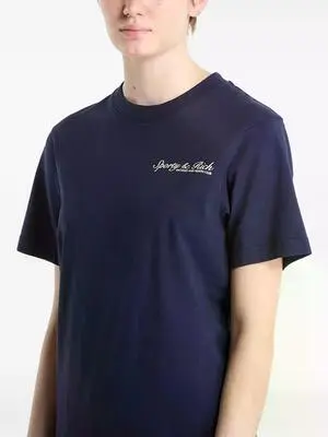 SPORTY & RICH Logo-print T-shirt