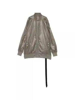 Rick Owens Ruched Zip-up Jacket