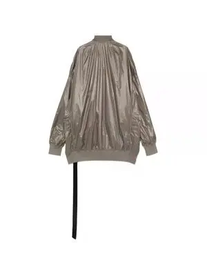 Rick Owens Ruched Zip-up Jacket