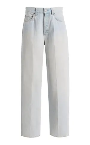 AGOLDE Nate Rigid Low-rise Tapered Jeans - Light Wash