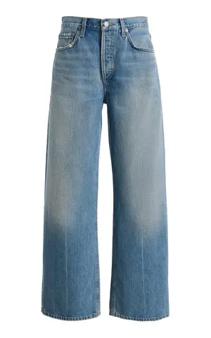 AGOLDE Arc Rigid Bow-leg Jeans - Medium Wash