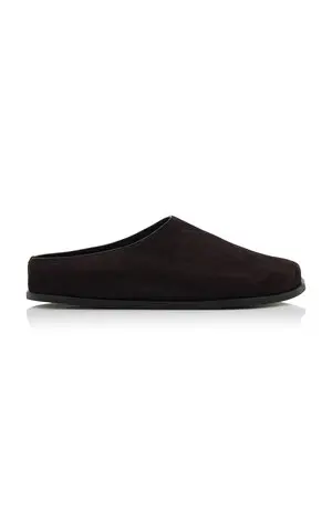 A.emery Lou Suede Clogs - Berry