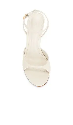 Schutz Arlette Stiletto Heel Sandals - White