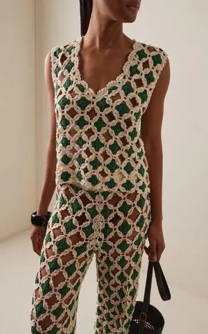 ALL THAT REMAINS Cris Cotton Crochet Top