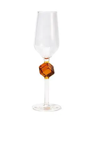 NOON & MOON Florence Jeweled Champagne - Orange
