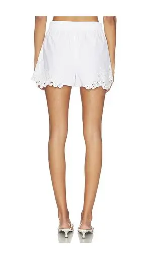 Veronica Beard Vilvaldi Short With Embroidery