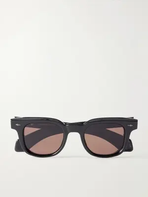 JACQUES MARIE MAGE Jax 2 Square-frame Sunglasses - Brown