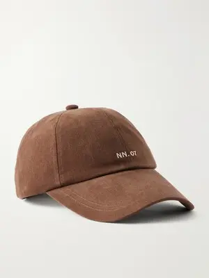 Nn07 90037' Embroidered Baseball Cap - Brown