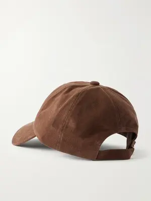 Nn07 90037' Embroidered Baseball Cap - Brown