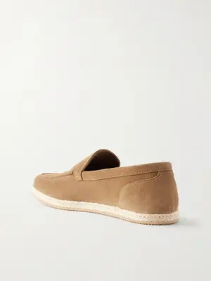 Mr P. Suede Espadrilles - Neutrals