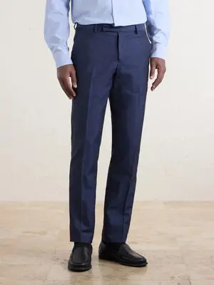 Paul Smith Slim-fit Tapered Suit Trousers - Blue