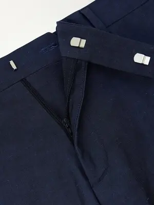 Paul Smith Slim-fit Tapered Suit Trousers - Blue