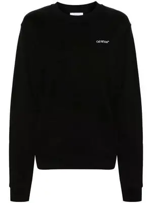 Off-White Arrows-print Cotton Sweatshirt