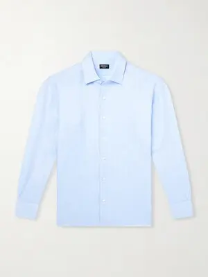Zegna Linen Shirt - Blue