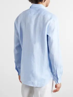 Zegna Linen Shirt - Blue